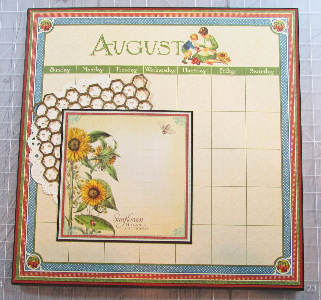 Scraps of Life: Graphic 45 Calendar Folio Series - August