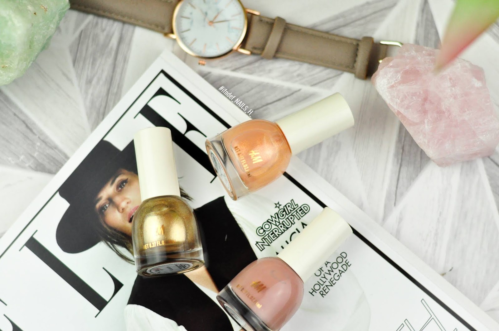 SWATCHES: H&M // Nefertiti, Barely Peach & Kalahari | nailPointer*