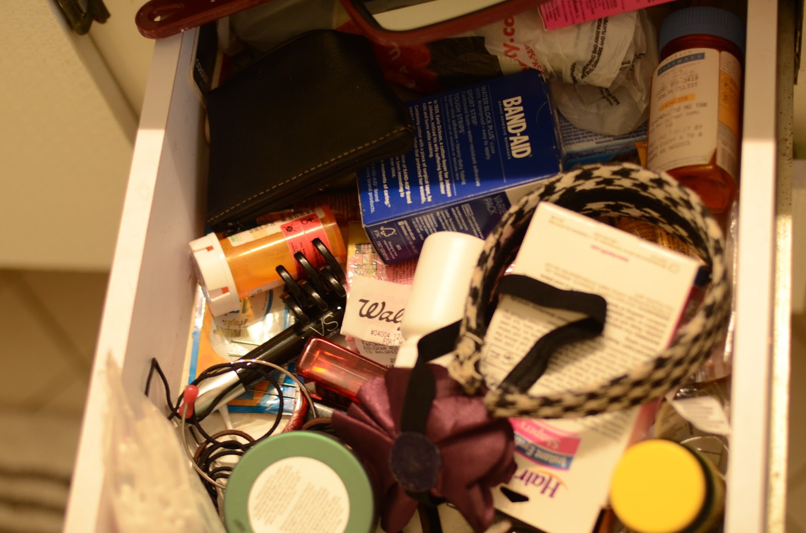 Life Happens Here: My Unorganized Bathroom