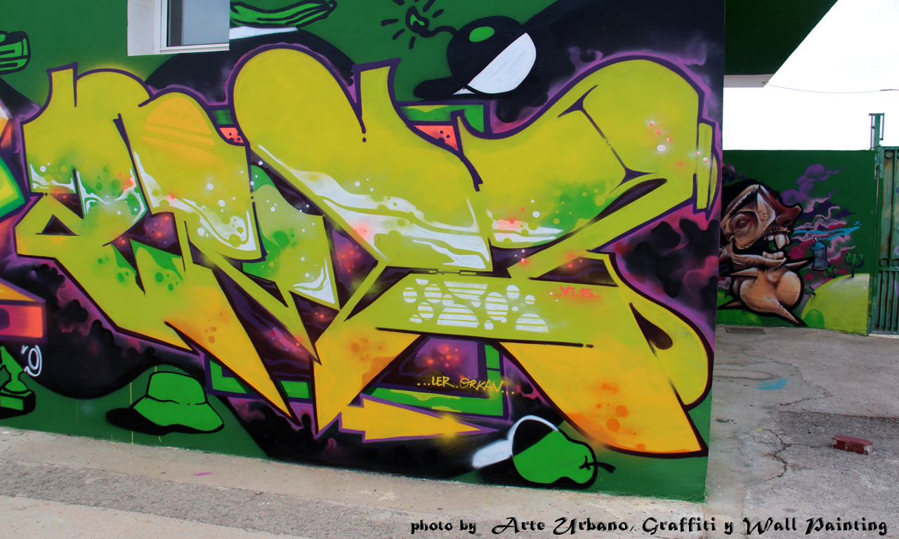 @streetartJO53: Xequin Graffiti Party 2015 (2)