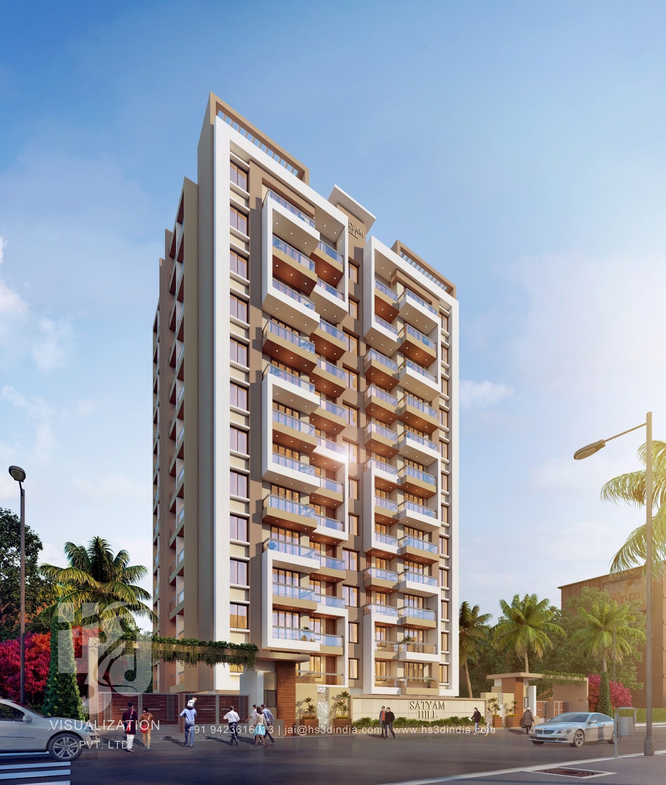 TOP RESIDENTIAL 3D RENDERINGS BY #hs3dindia