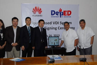 Huawei donates cloud-based computer system to DepEd