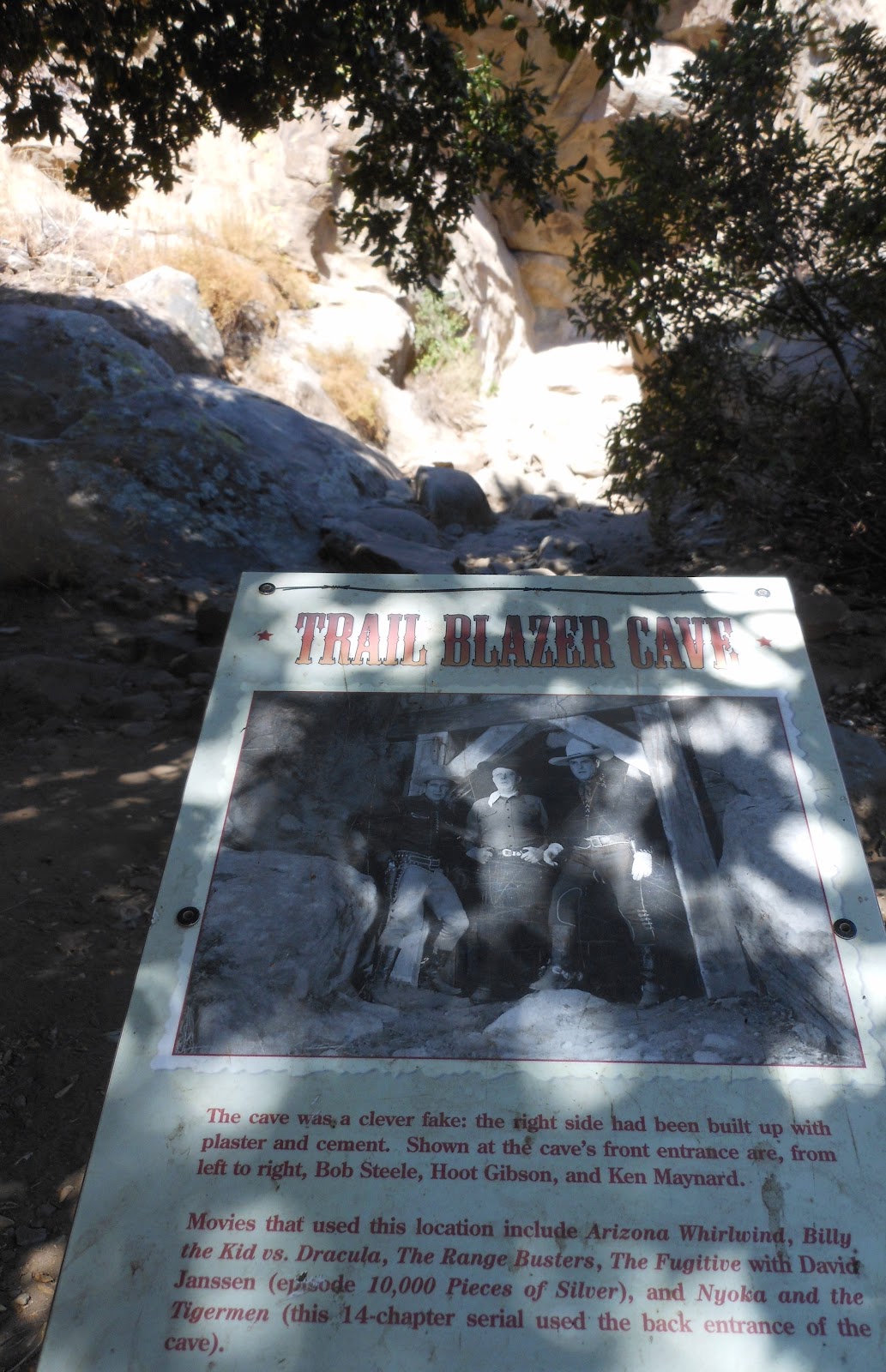 1000 Hikes in 1000 Days: Day 669: Trail Blazer Cave - Corriganville ...
