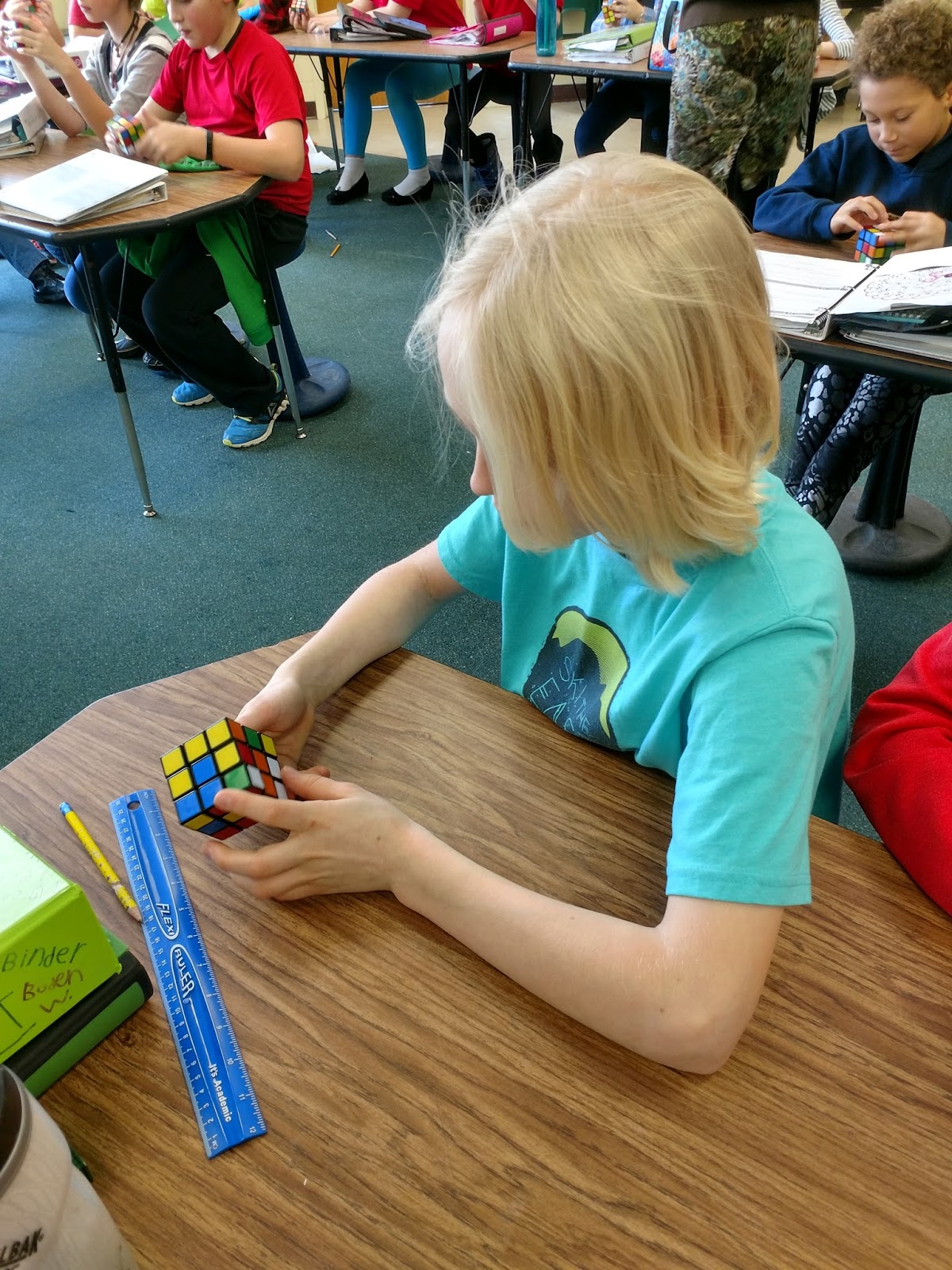 Team Couloir Mountain News: Rubik's Cube Fun