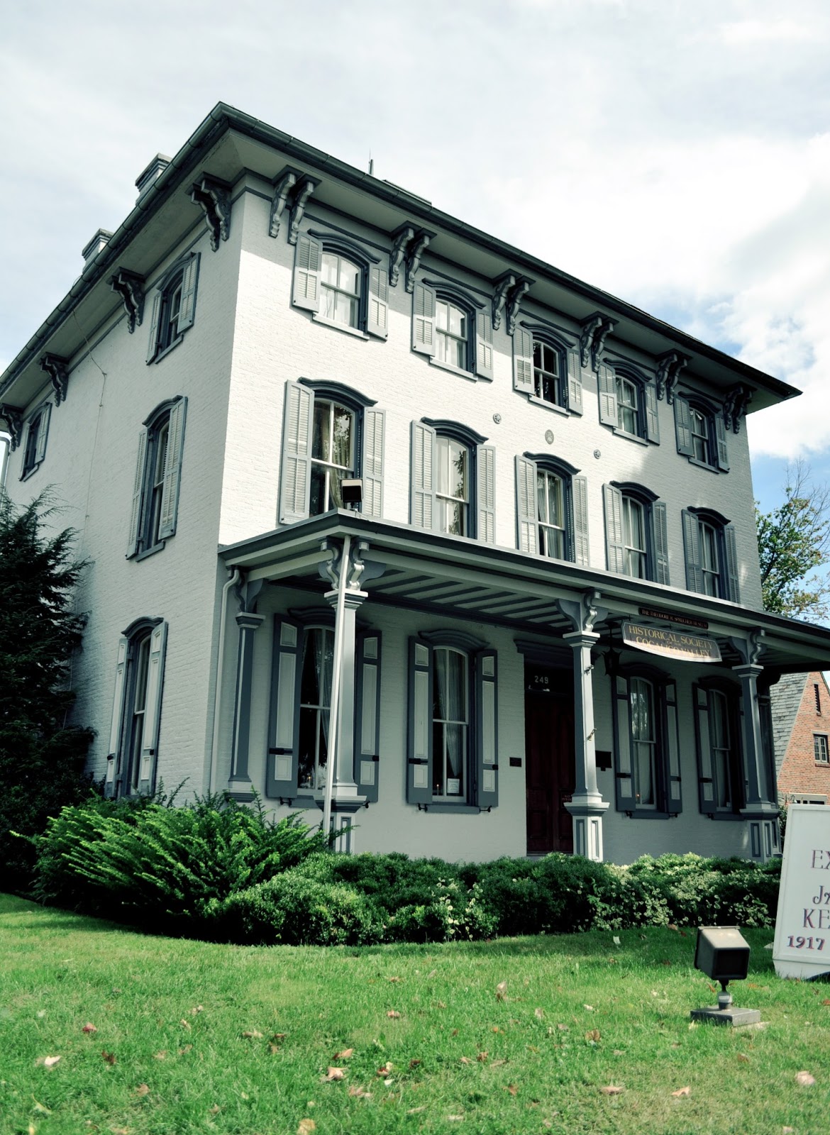 The Picturesque Style: Italianate Architecture: The Connell House ...