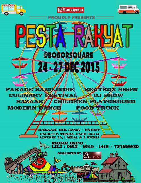 Pesta Rakyat - Pesta Rakyat Ramayana ( 24 – 27 Desember 2015 ...