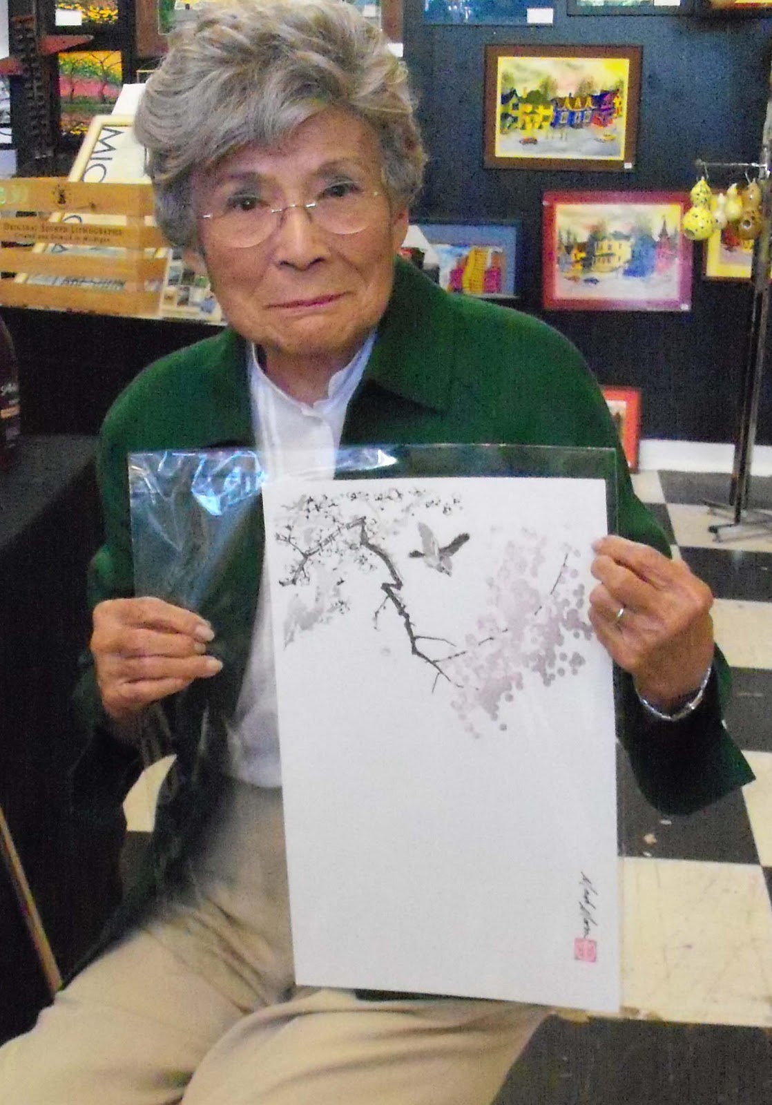 Linda Beeman - Printmaker: Inspired by Japan Benefit