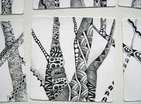 Enthusiastic Artist: Tangled Trees