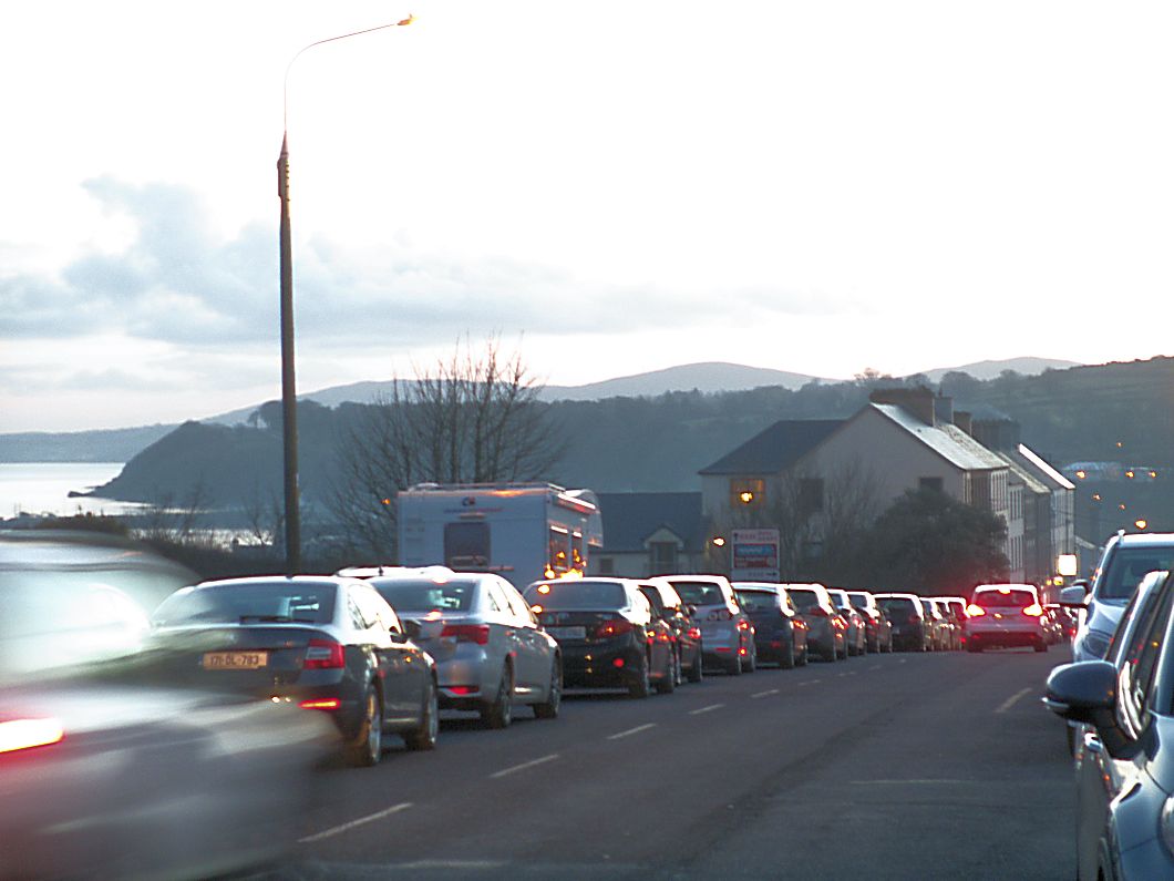 Somewhere in Ireland: double parking