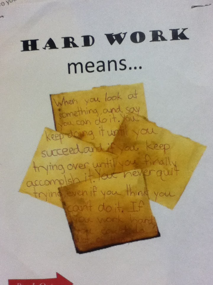 An Educator's Life: Values Series- #1 (HARD WORK)