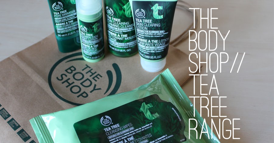 THE BODY SHOP | Tea Tree Skincare Range Haul + First Impressions ...