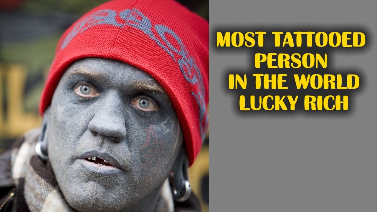 The Tattoo World : The World's Most Tattooed Person - Lucky Diamond Rich