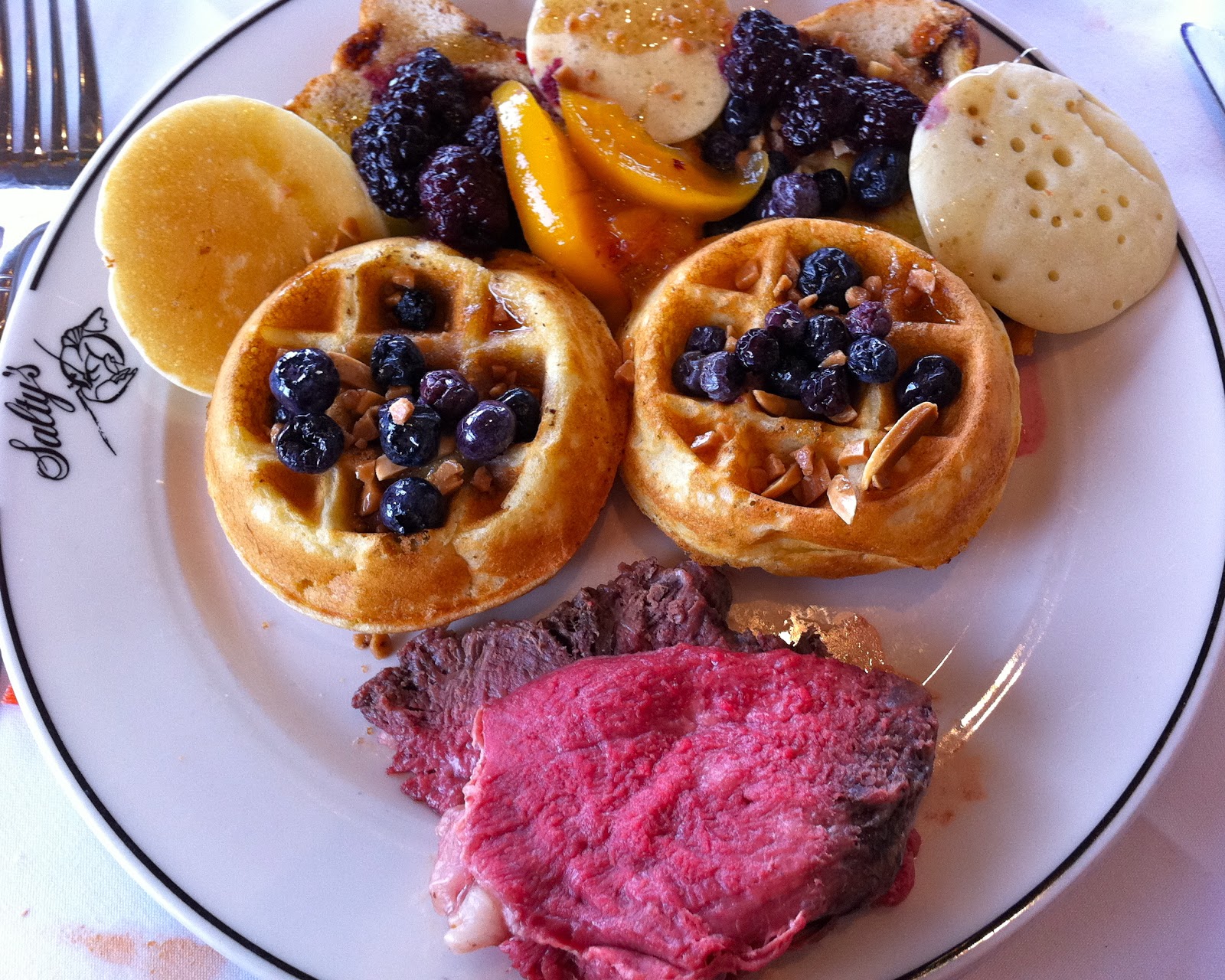 Gluttonous Brunch Buffet at Salty's on Alki, West Seattle