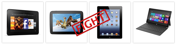 Tablet Wars: Nexus 10 vs iPad 4 vs Windows Surface vs Kindle Fire HD 8. ...