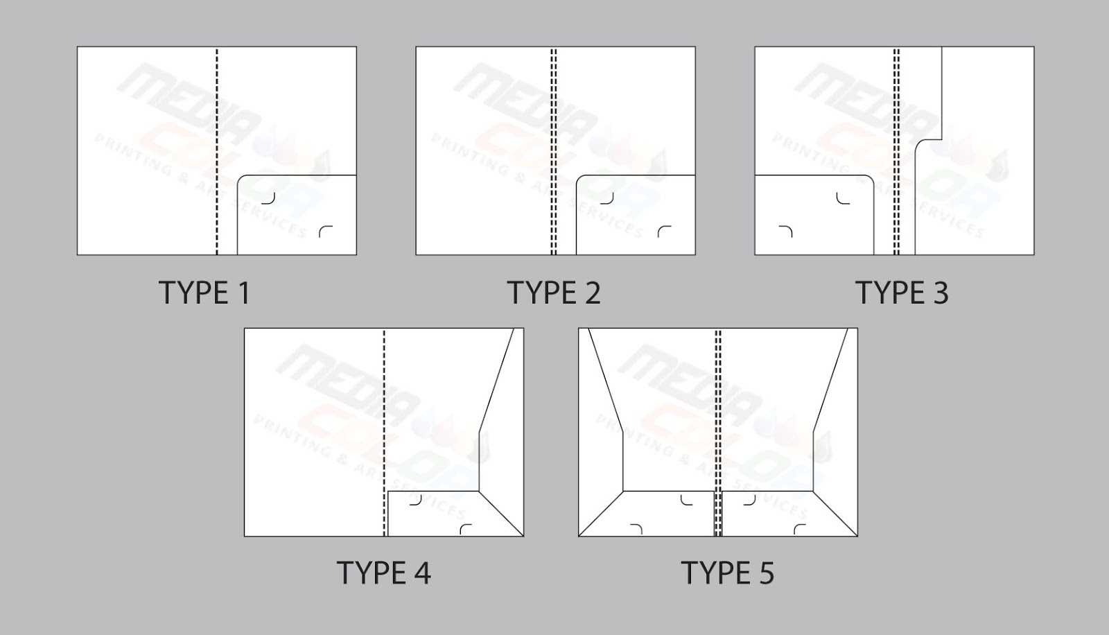 Corporate Folder | Media Color Printing & Art Service