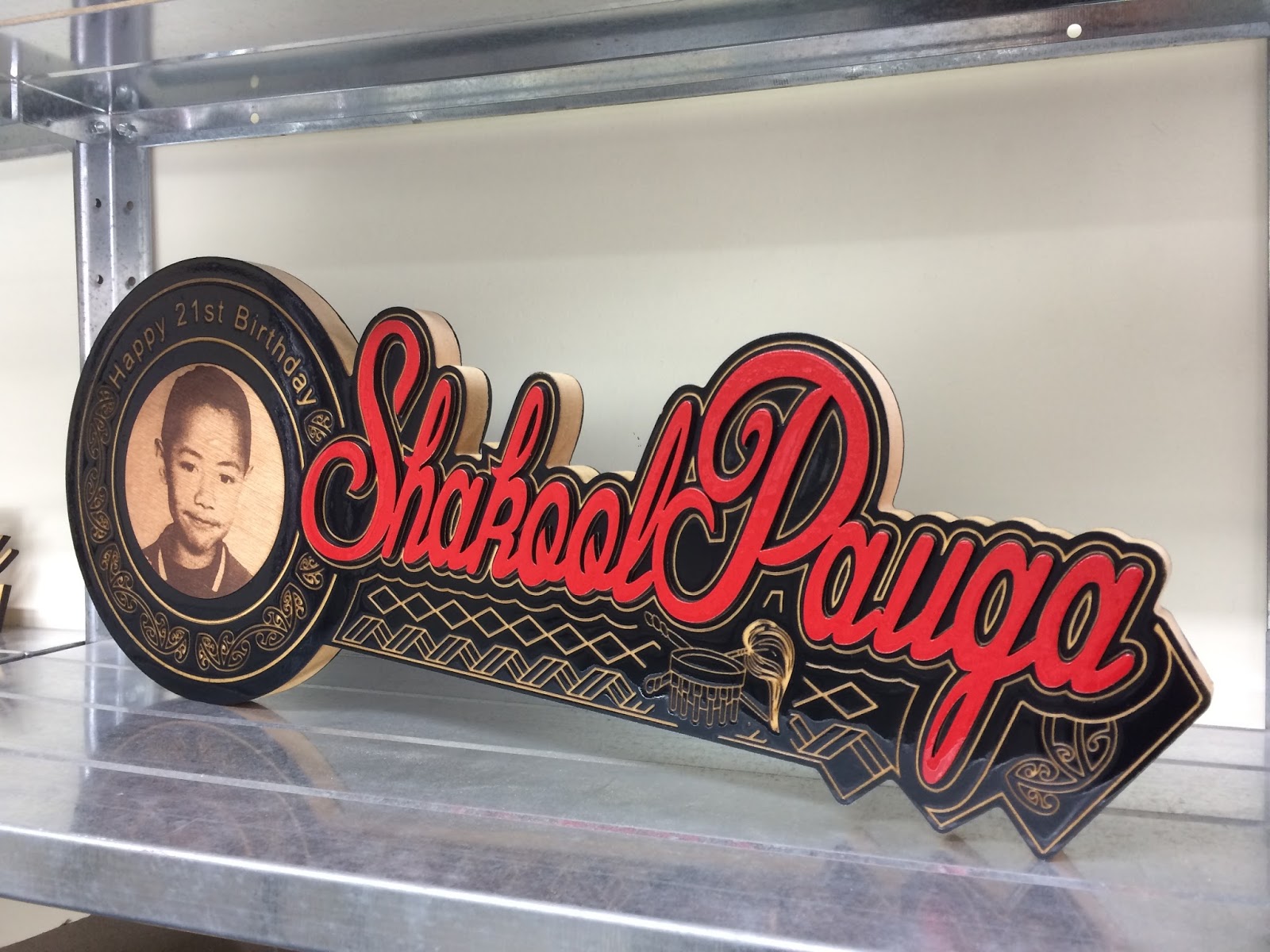 21st Key with laser photo NO.151028