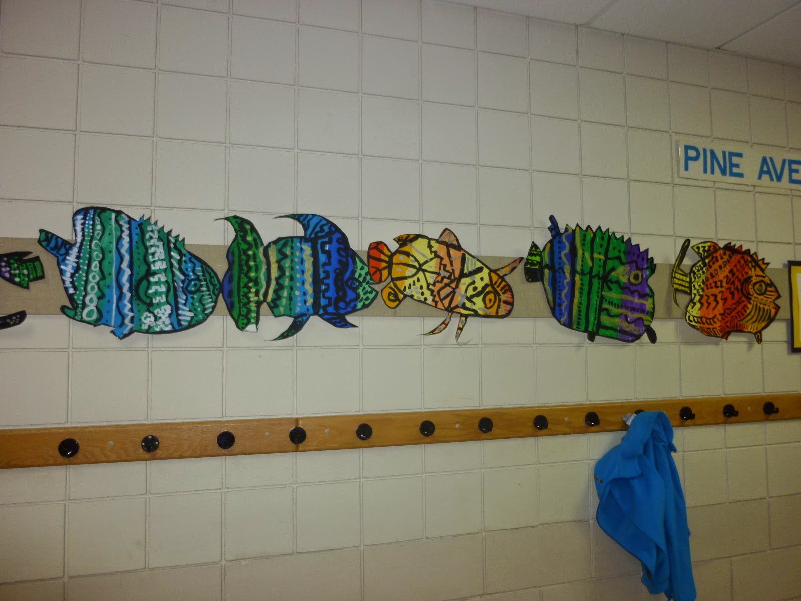 Mrs. Werner's Art Room: 2nd Grade Warm and Cool Color Fish