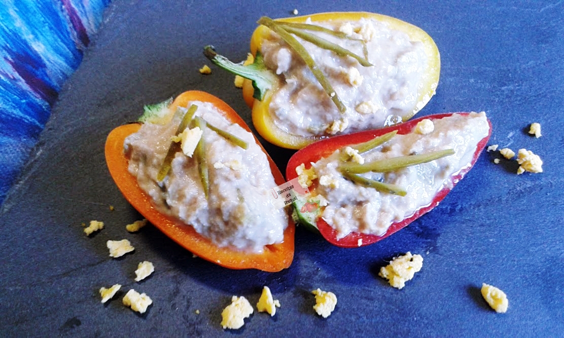Receitas da Raquel - Gastronomia Bariátrica: Pimentos Baby Recheados ...
