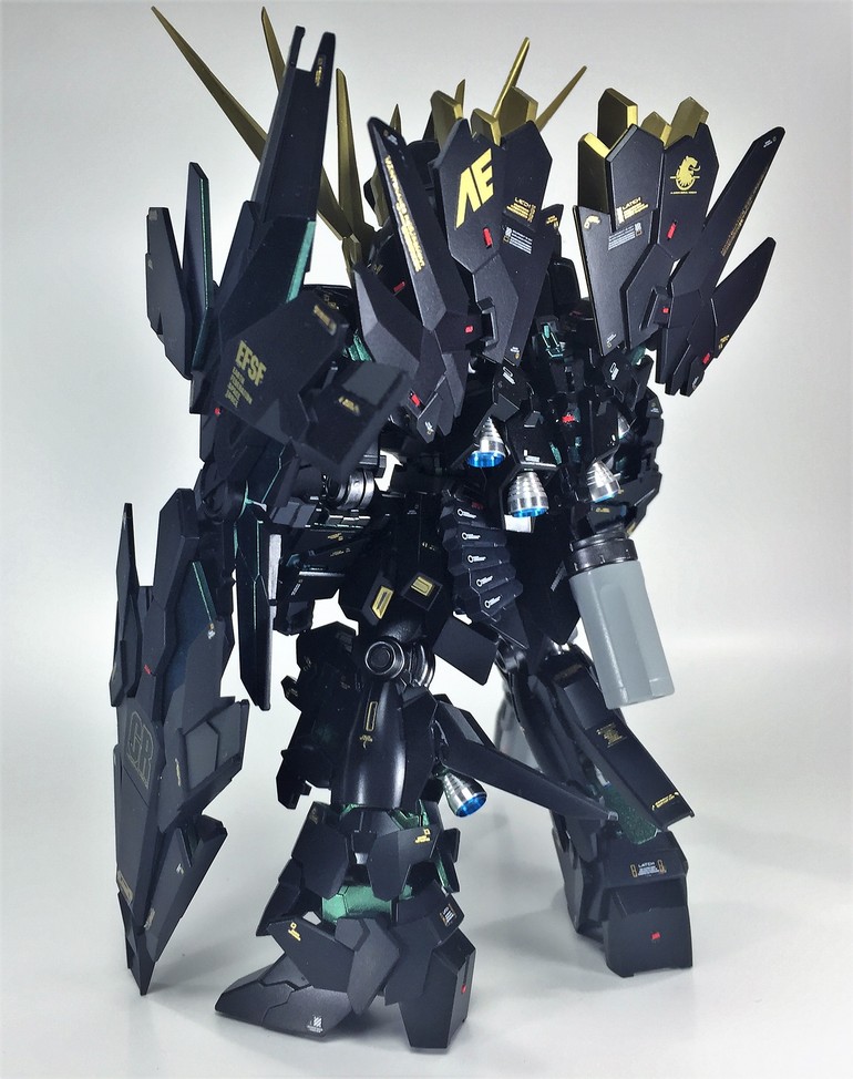 Custom Build: SD x HG Banshee Norn - Gundam Kits Collection News and ...