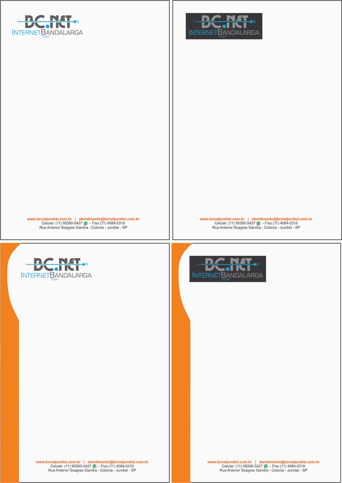 Gráfica Porto Alegre: Modelos de Artes de Folha timbrada - A4 timbrado