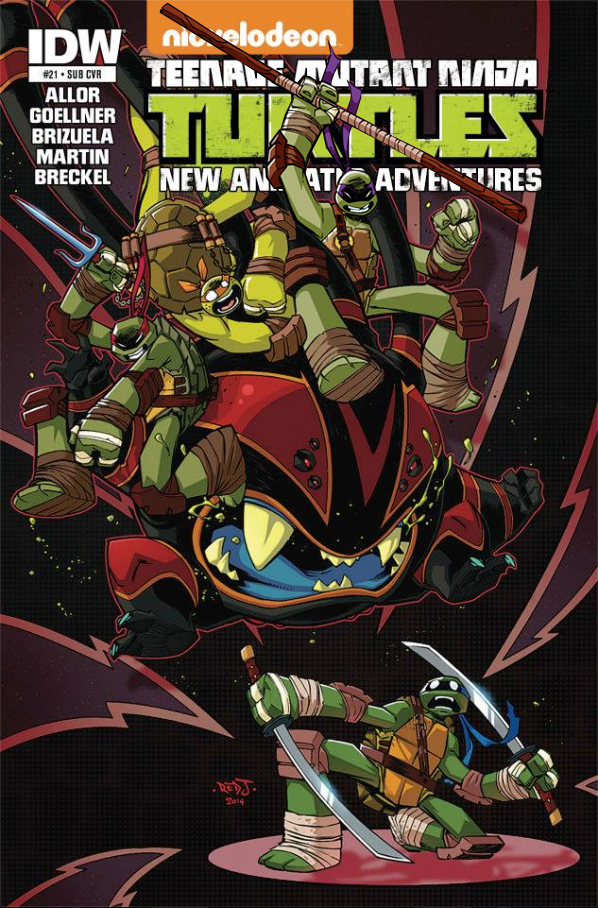 Red J :: A Blog of Art by Jon Sommariva: TMNT Covers for IDW