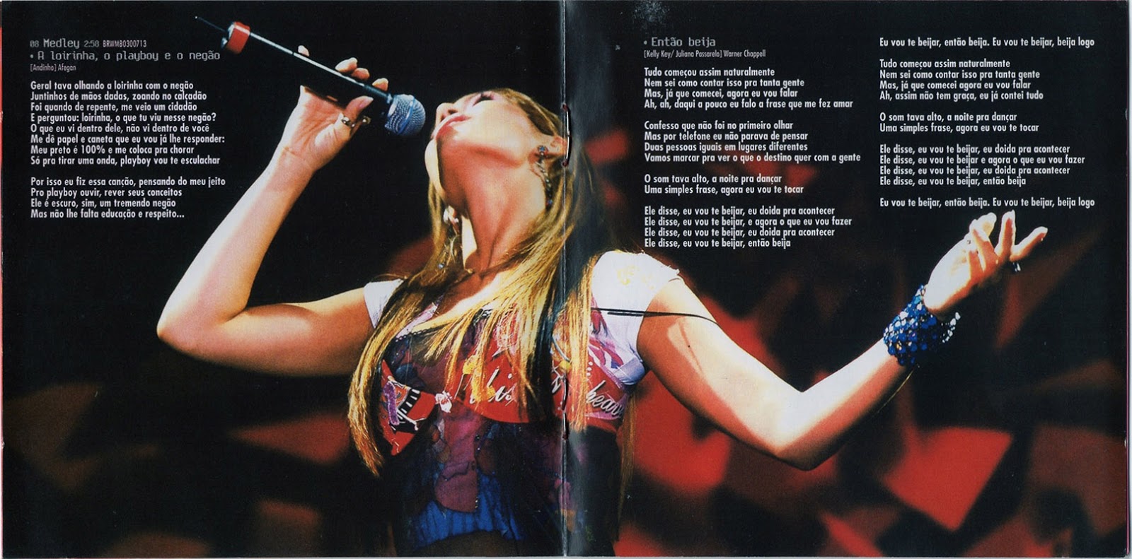 Encarte: Kelly Key - Ao Vivo (CD + DVD) - Encartes Pop