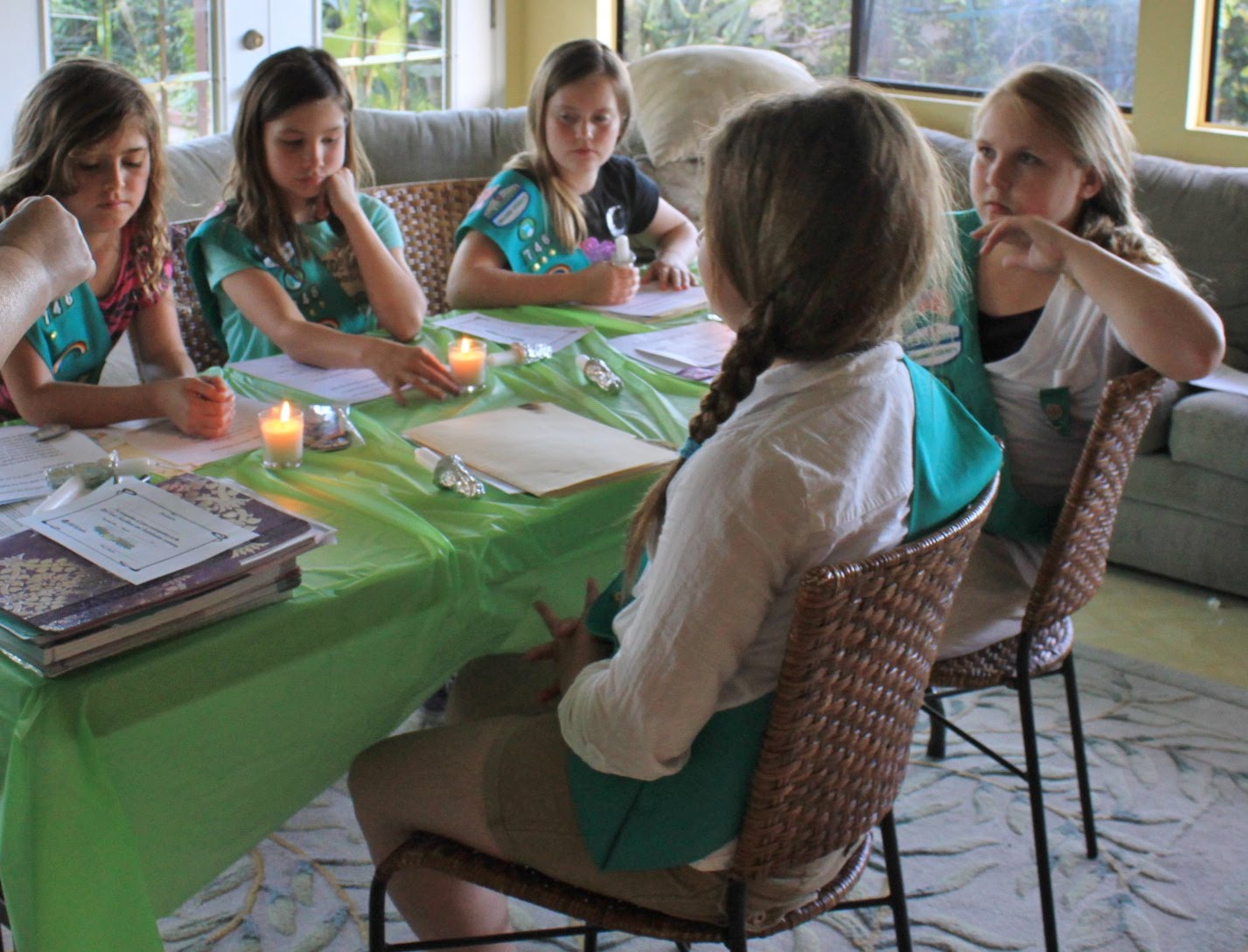 HUNTINGTON BEACH GIRL SCOUT TROOP 746: INVESTITURE AND REDEDICATION ...