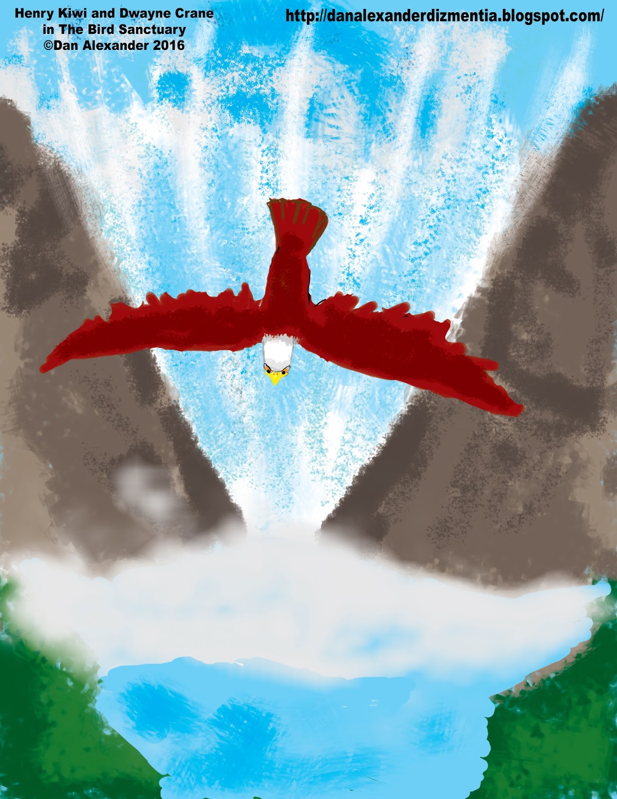 Dan Alexander Dizmentia: Henry Kiwi and Dwayne Crane in The Bird Sanctuary