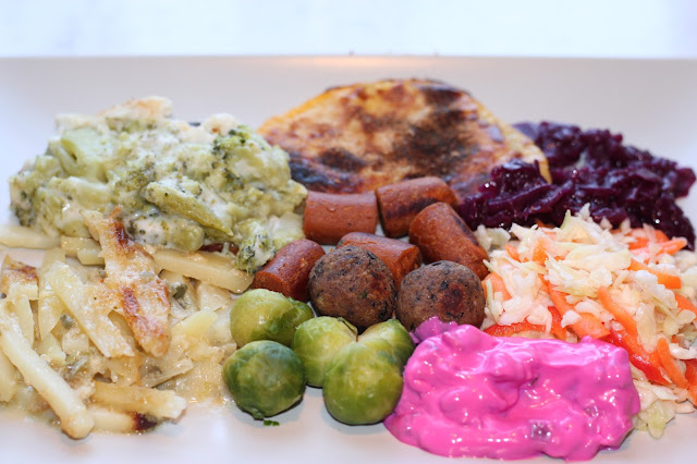 Toves kök - nästan bara vegetariskt: Vår vegetariska julmat