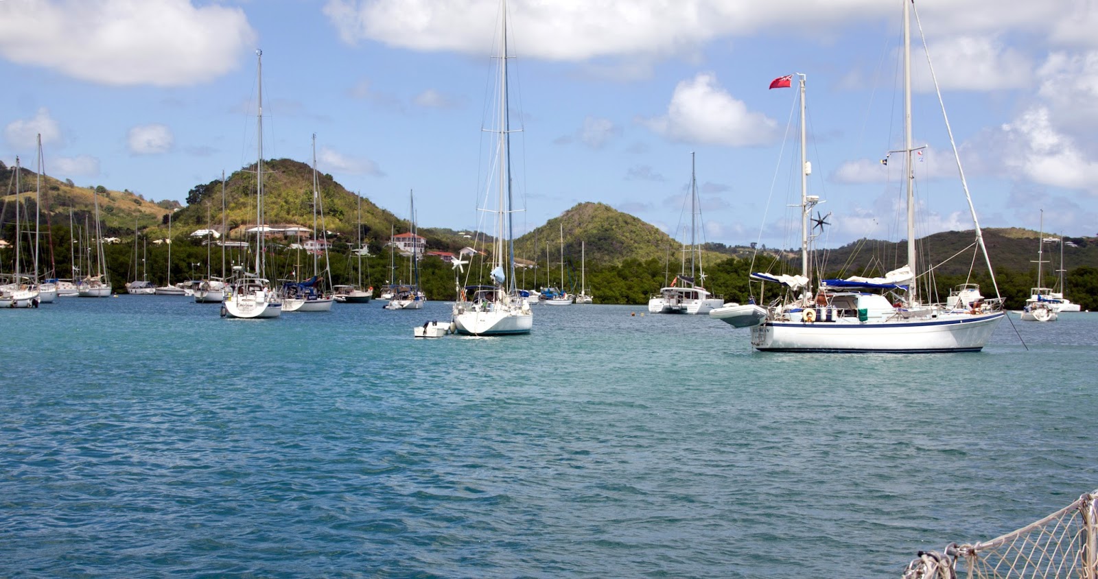 Exploring the World in 'Blue Velvet of Sark': Sailing to Le Marin ...