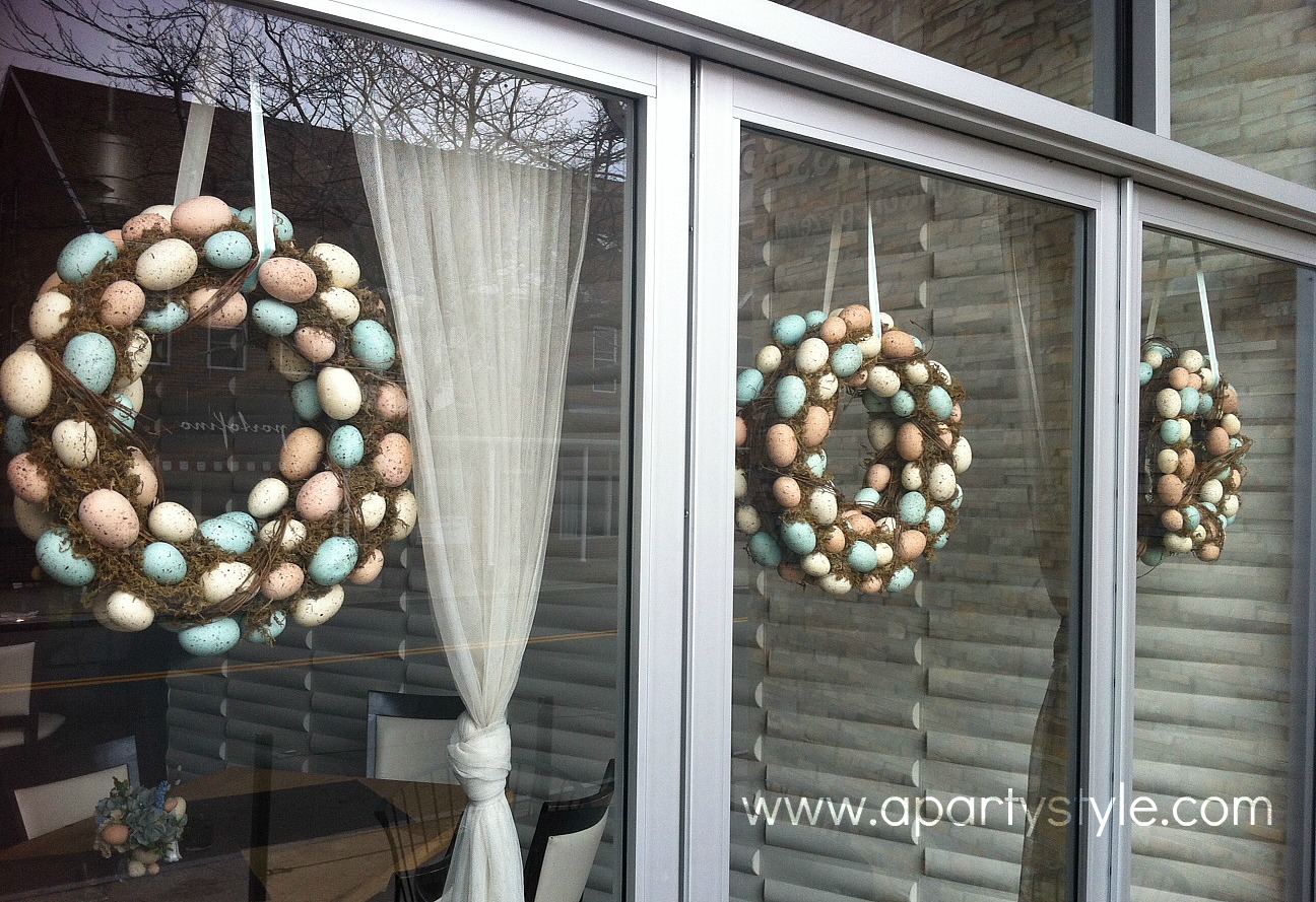 a. party style: easter :: restaurant decorations