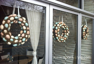 a. party style: easter :: restaurant decorations