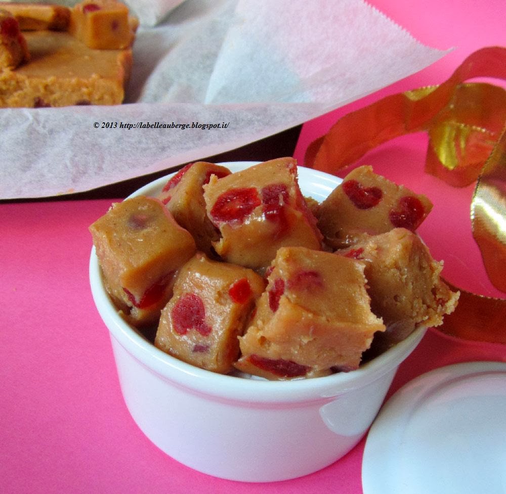 La Belle Auberge: Cherry brandy fudge