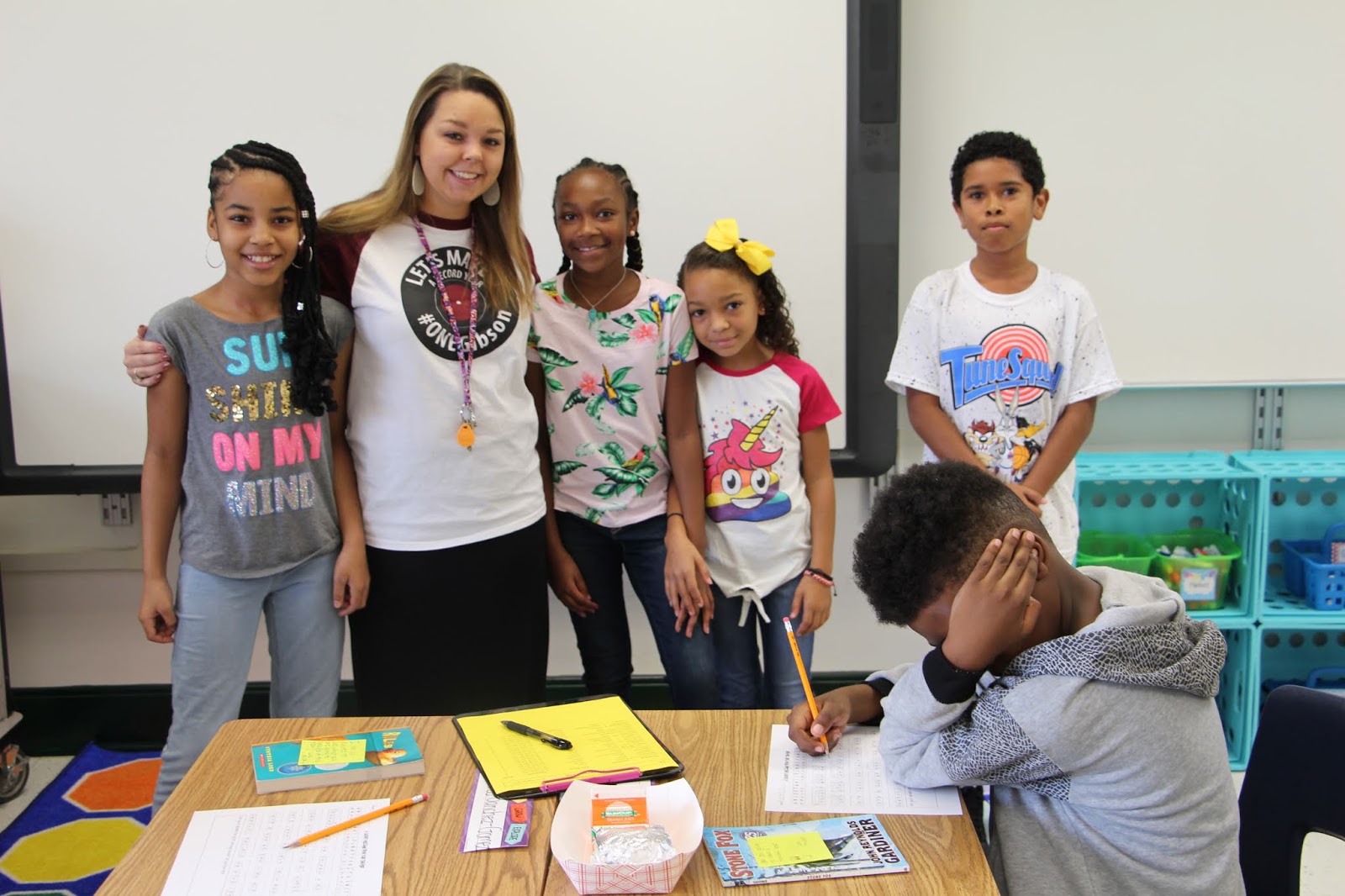 Your Permanent Record: Special Guests Greet Students at Gibson Elementary