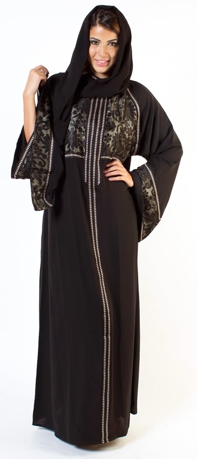 Best Saudi Abaya Collection 2014-2015 | Fancy Arab Abaya Designs
