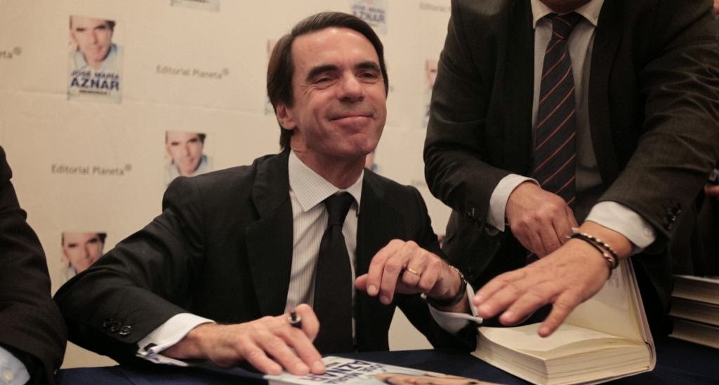 España: JOSÉ MARÍA AZNAR: MEMORIAS DE UN IDIOTA - Agaton