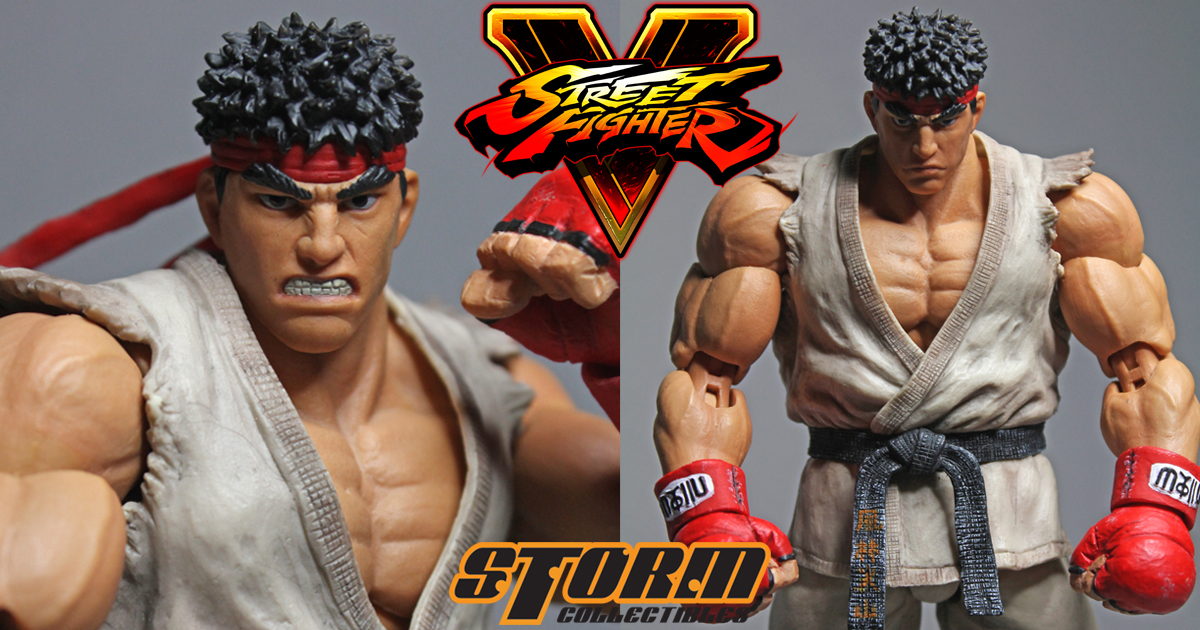 First Look ! 1/12 Scale Street Fighter V Ryu Figure by Storm ...