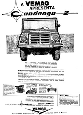 ANOS DOURADOS: IMAGENS & FATOS: IMAGENS - Carro: "DKW CANDANGO"