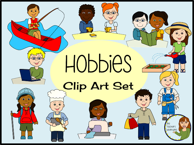 New Clip Art: Hobbies!