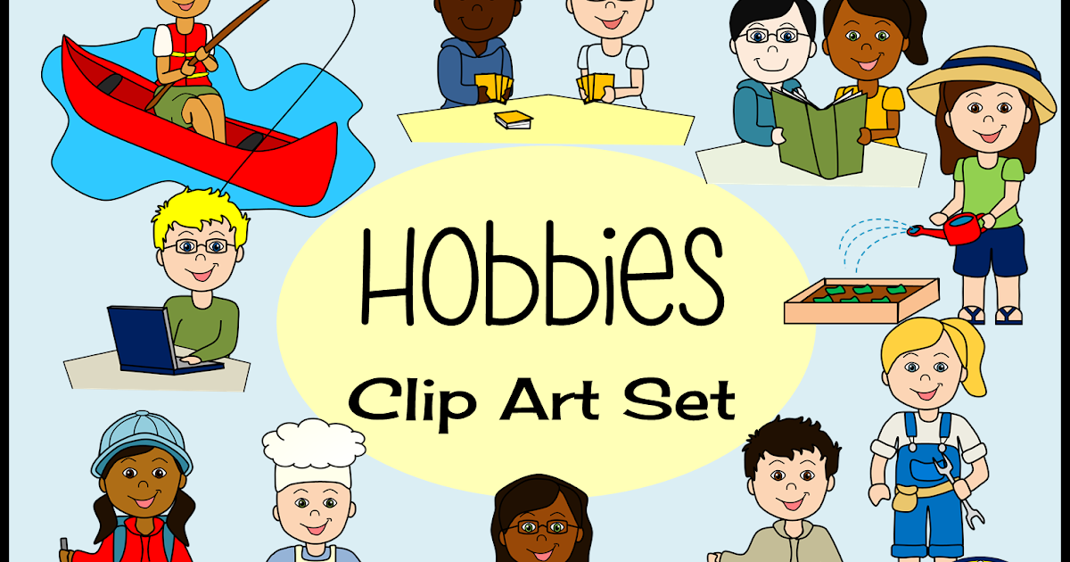 New Clip Art: Hobbies!