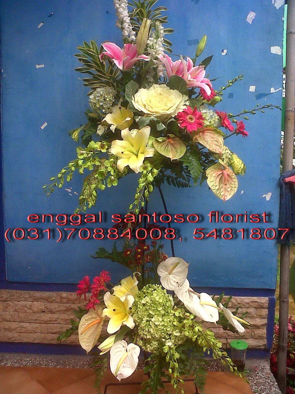 toko bunga sidoarjo 085733331108: STANDING BUNGA PERNIKAHAN