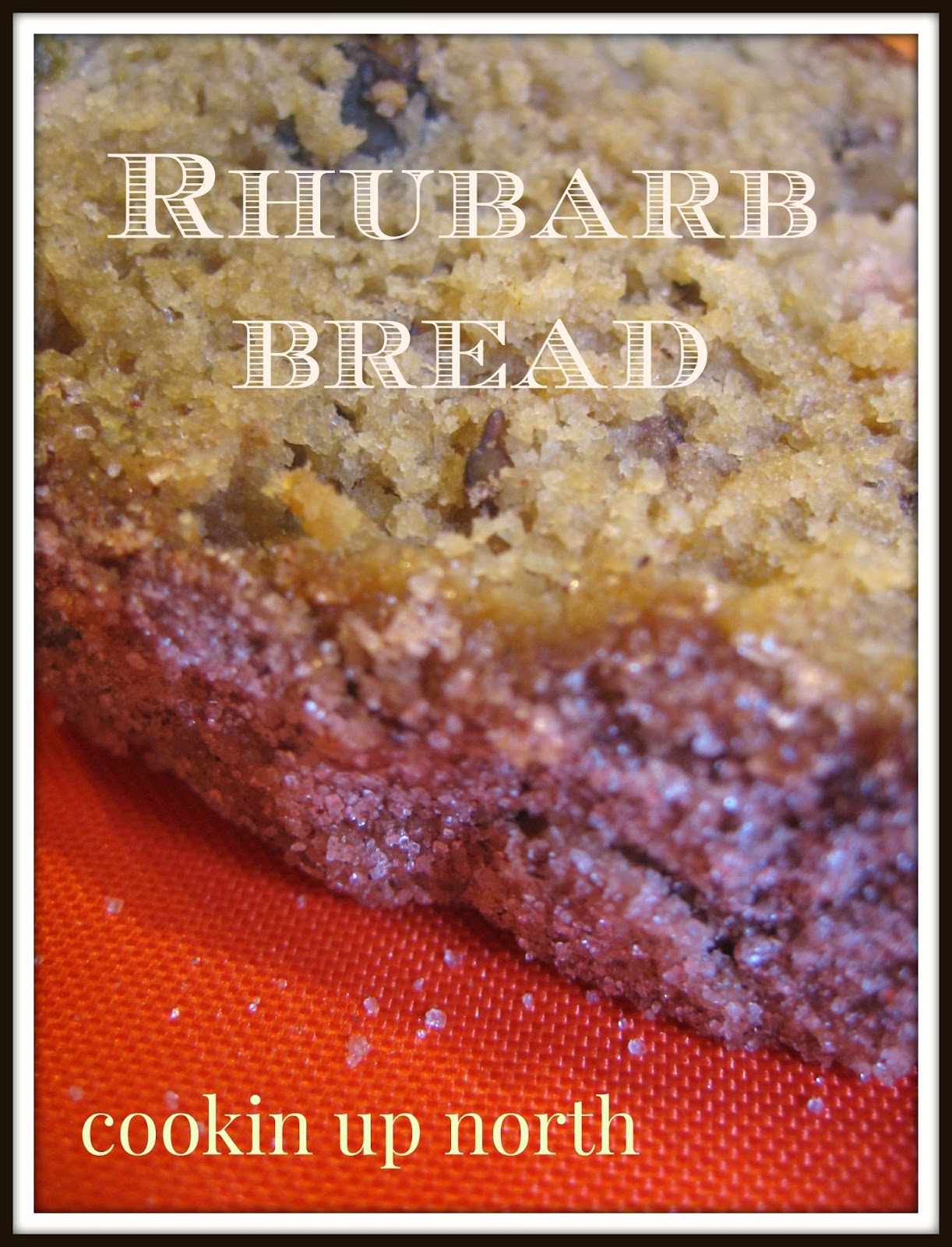 cookin' up north: Rhubarb Bread