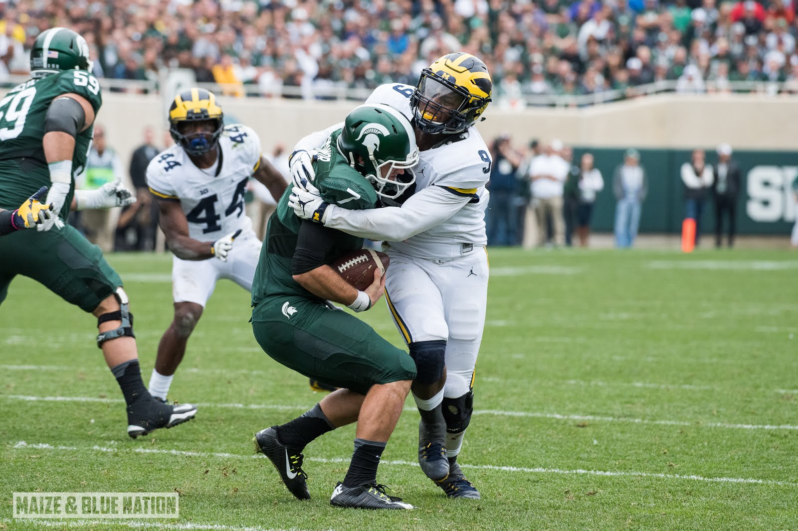 Game Photos: Michigan at Michigan State | Maize and Blue Nation ...