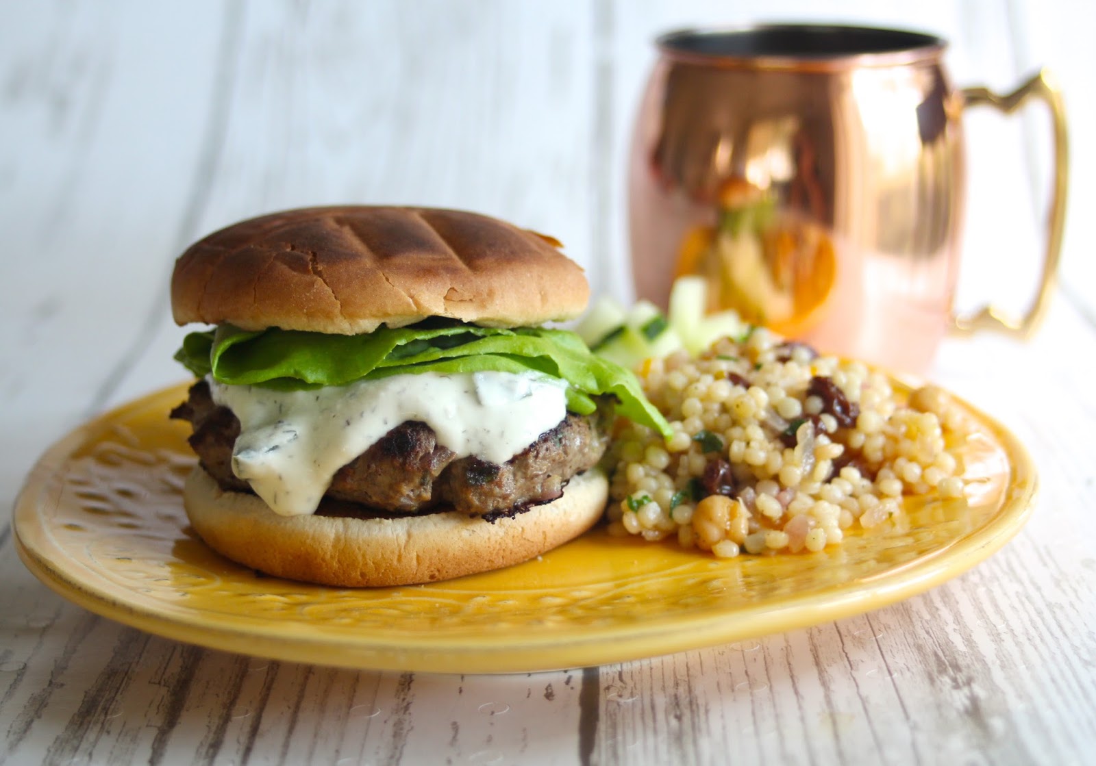 Gyro Burger - The Lavender Apple