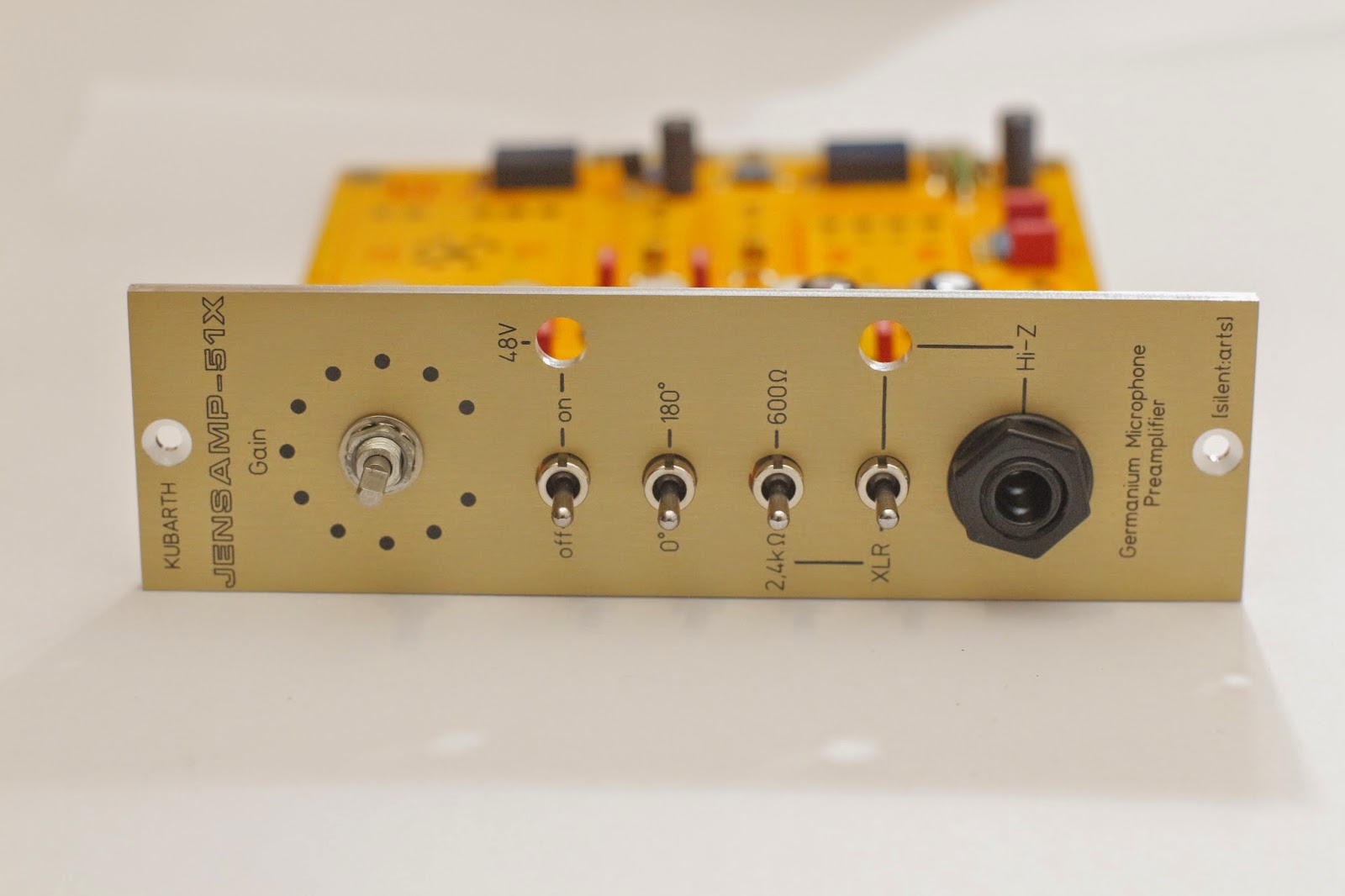 Baohm: Jensamp 51X, a DIY germanium preamp