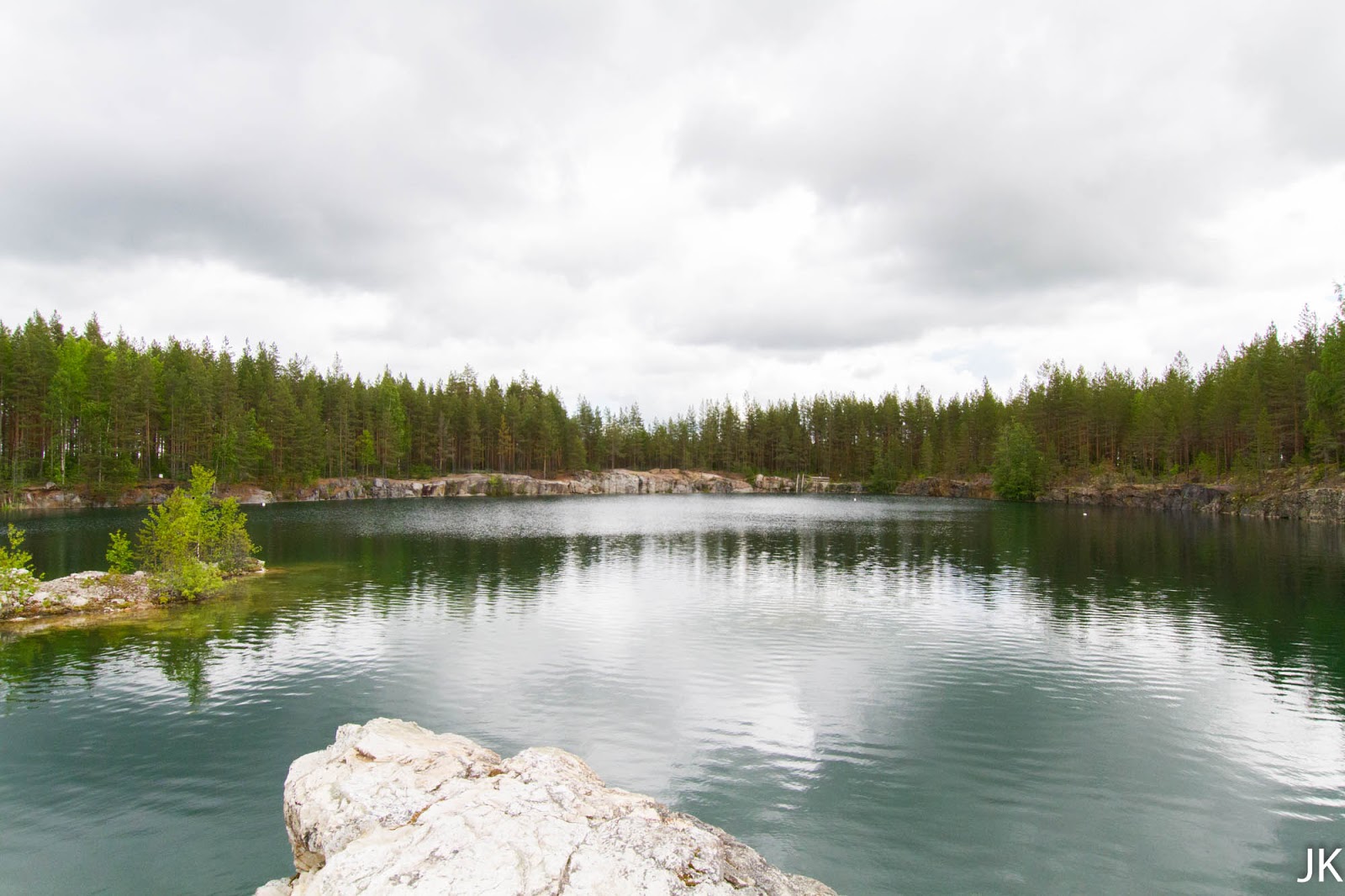 Jussin matkassa: Kaatialan louhos, vierailupäivä 26.6.2017
