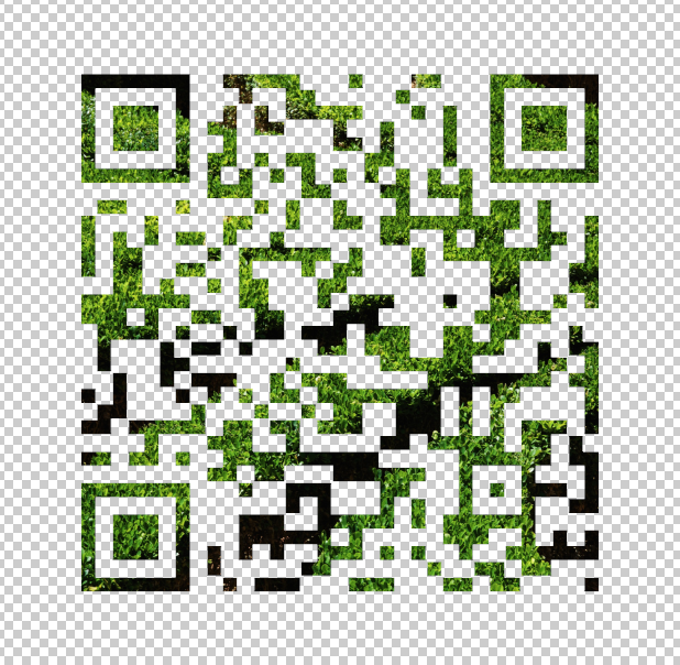 Take Out Photo: QR code Photoshop tutorial