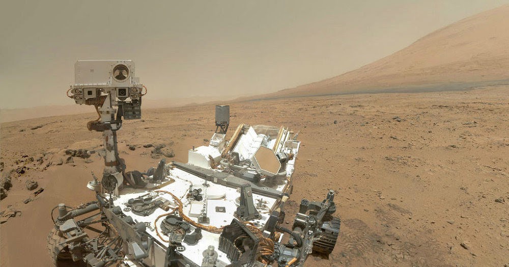 NASA's Curiosity Rover Snaps Last Selfie on Martian Ridge - Brand Icon ...
