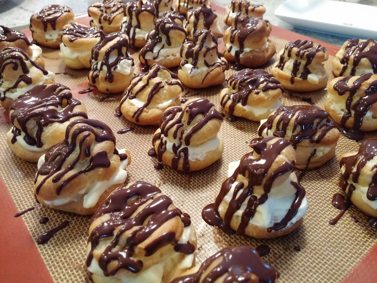 Pate a Choux (cream puff/eclair pastry)