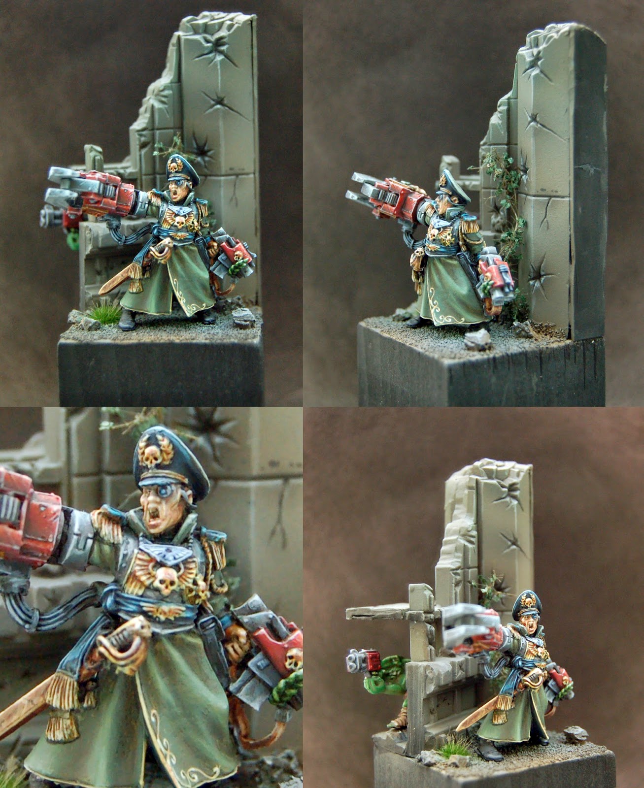 Kast miniatures: Sebastian Yarrick. Guardia imperial